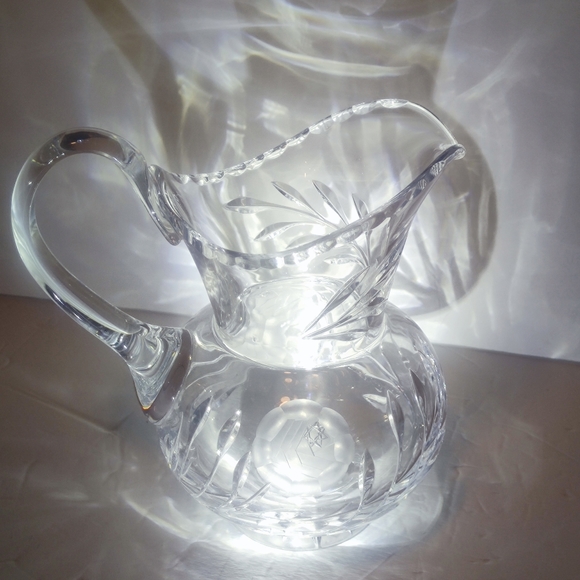 Dining | Golden Crown E R Germany Lead Crystal 65 Inch Glass Pitcher ...